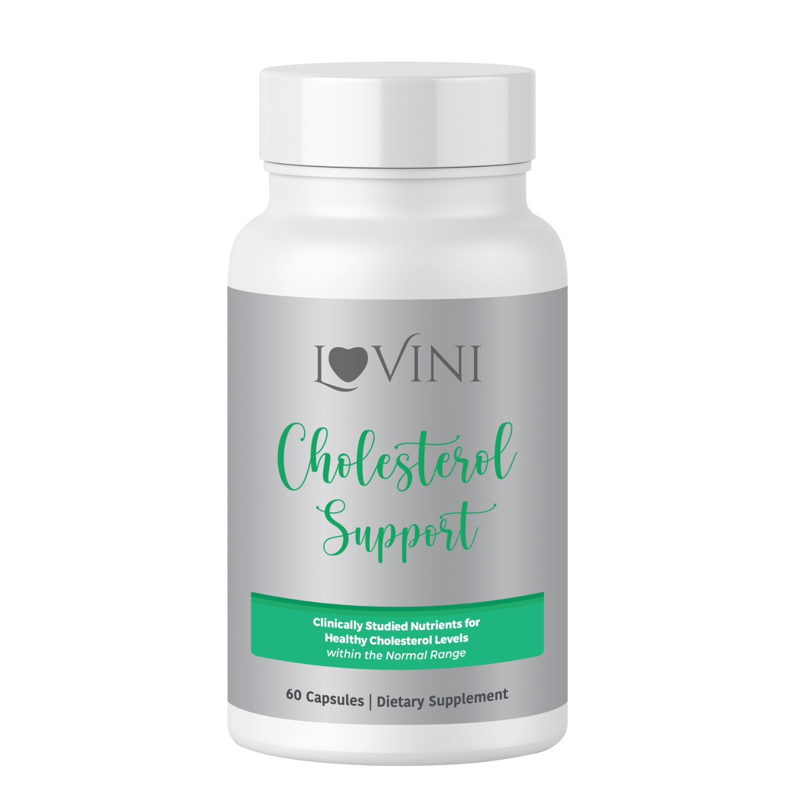 Lovini Cholesterol Support (60 Capsules) – 心然營養 Lovini Cholesterol Support (60 Capsules) – 心然營養
